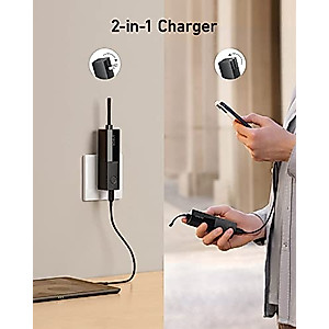 Anker Portable Charger, 511 Power Bank (PowerCore Fusion 5K), 2-in-1 Hybrid Charger, 5,000mAh 20W Power Delivery for iPhone 14/13, Samsung S22/S21, Google Pixel, Apple Watch, AirPods, and More