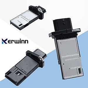 KERWINN Mass Air Flow Sensor MAF 22680-7S000 AF10141 Compatible for Nissan 07-13 Sentra, 03-15 Murano, 05-15 Xterra, 03-09 350Z, 09-15 370Z, Infiniti 05-08 G35, 08-13 G37, Suzuki