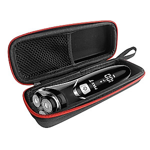 FitSand Hard Case Compatible for MAX-T Men's Electric Shaver Corded and Cordless Rechargeable 3D Rotary Shaver Razor