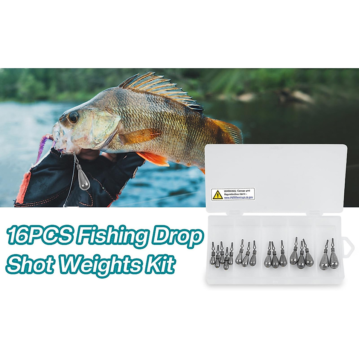 Tungsten Drop Shot Weights Fishing Weights Sinkers kit Tungsten Fishing Sinkers Swivels for Drop Shot Rig Bass Freshwater Saltwater Tackle Box