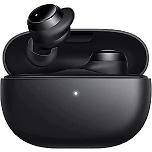 Xiaomi True Wireless Earbuds Redmi Buds 3 Lite, Bluetooth 5.2, in-Ear Headphones with Mic, IP54 Water-Resistance, Sweatproof, True Wireless Earbuds, Global Version - Black, Small