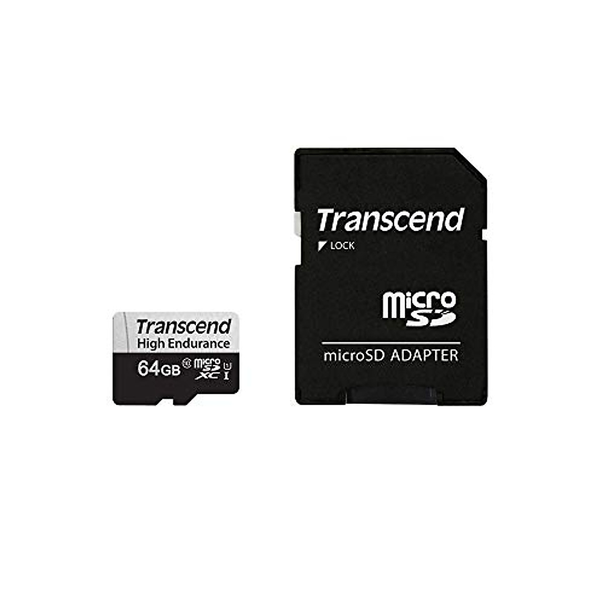 Transcend TS64GUSD350V 64GB UHS-I U1 Micro SD Memory Card