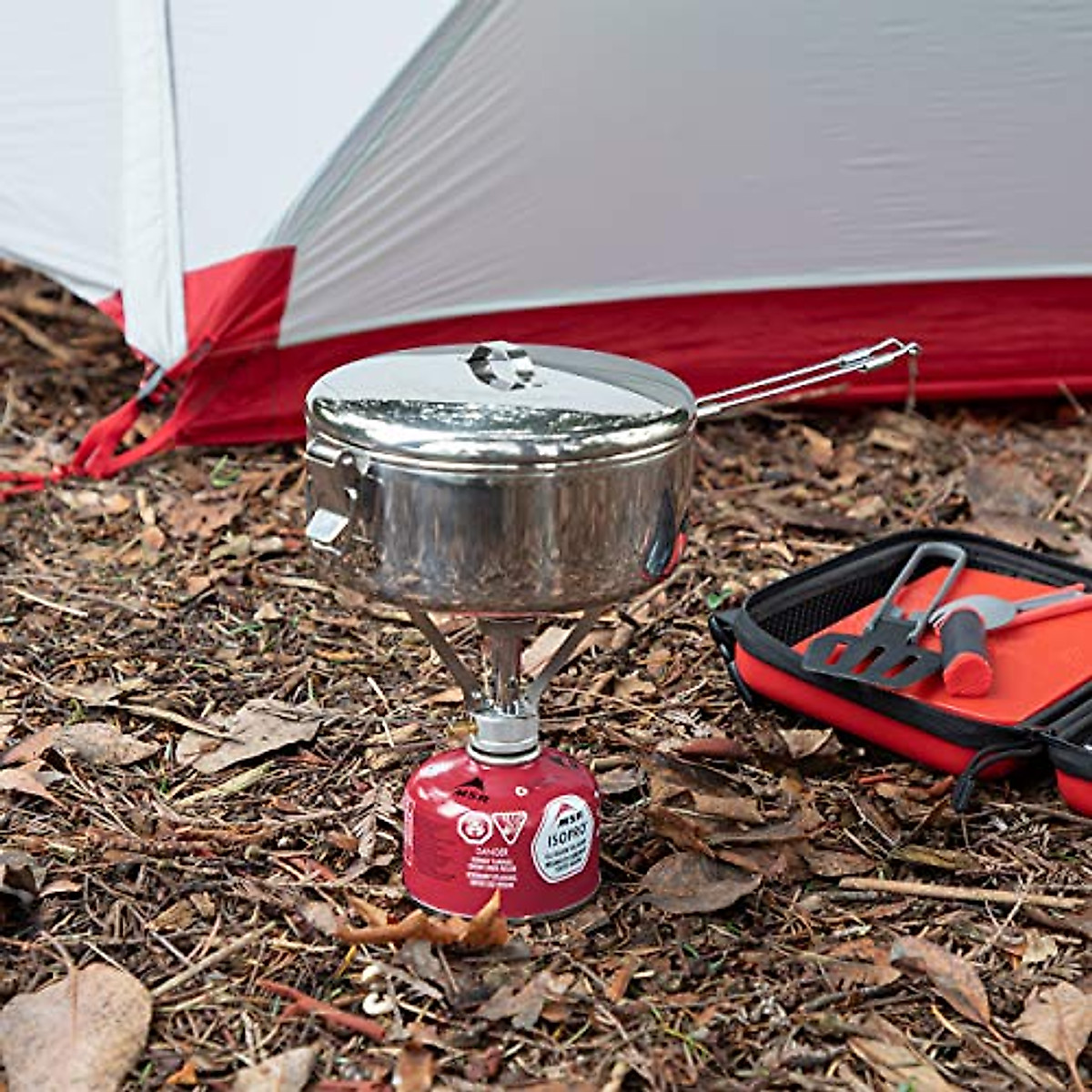 MSR Alpine Stainless Steel Stowaway Camping Pot, 1.6 L
