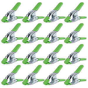 SWANLAKE 8&16PCS 6" inch Spring Clamp, Heavy Duty Spring Metal Spring Clamps, 2.5"-inch Jaw opening (16)