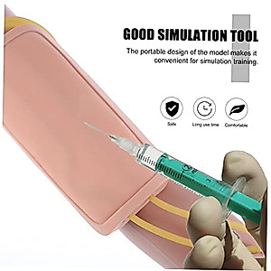 Skin Model Mannequin Human Skin Injection Pad Intradermal Injection Pad Iv Injection Training Pad Model Venipuncture Injection Model Artificial Human Skin Pad Nurse Model Pad Care