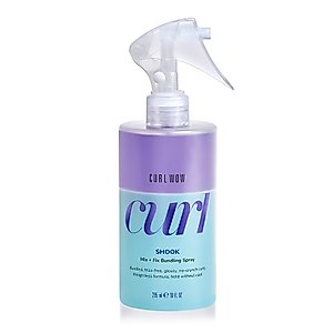 COLOR WOW Curl Wow Shook Mix + Fix Bundling Spray – Shake-to-activate spray combines powerful hydrators + crunch-free polymers for perfectly defined, glossy, frizz-free curls