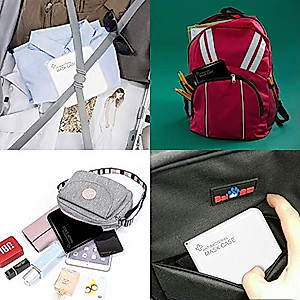 4 Pieces Mask Cases,Mask Storage Box,Portable Mask Storage Bags Face Masks Organizer for Recyclable,Dust Mask Storage Box for Mask(Black&White),4PCS Mask Storage Boxes and 4PCS Mask Lanyards