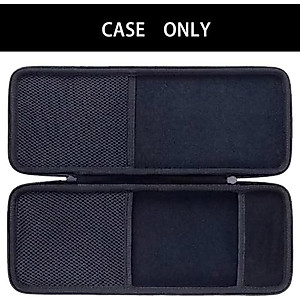 co2CREA Hard Case Compatible with Logitech Pebble 2 Combo K380 K380s Pebble Keys 2 + M350 Wireless Keyboard and Pebble Mouse Combo (Black)