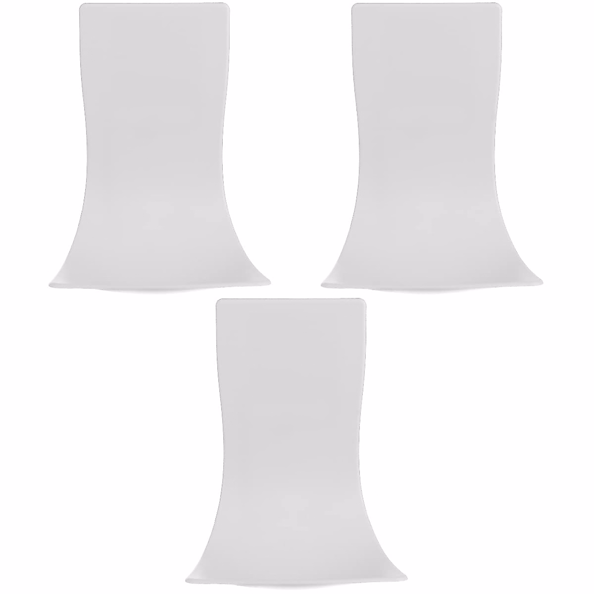 Cabilock 3 pcs Water Tray Black Serving Tray Laundry drip Catcher Wall Foam Hand soap Shower containers drip soap drip Catcher Drinking Pearlescent White Plastic Dispensing Tray