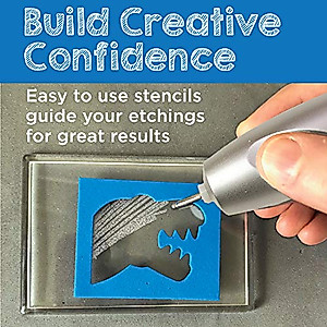 Faber-Castell Creativity for Kids Etch-It Workshop - DIY Engraving Art Set for Kids - Arts and Crafts for Kids