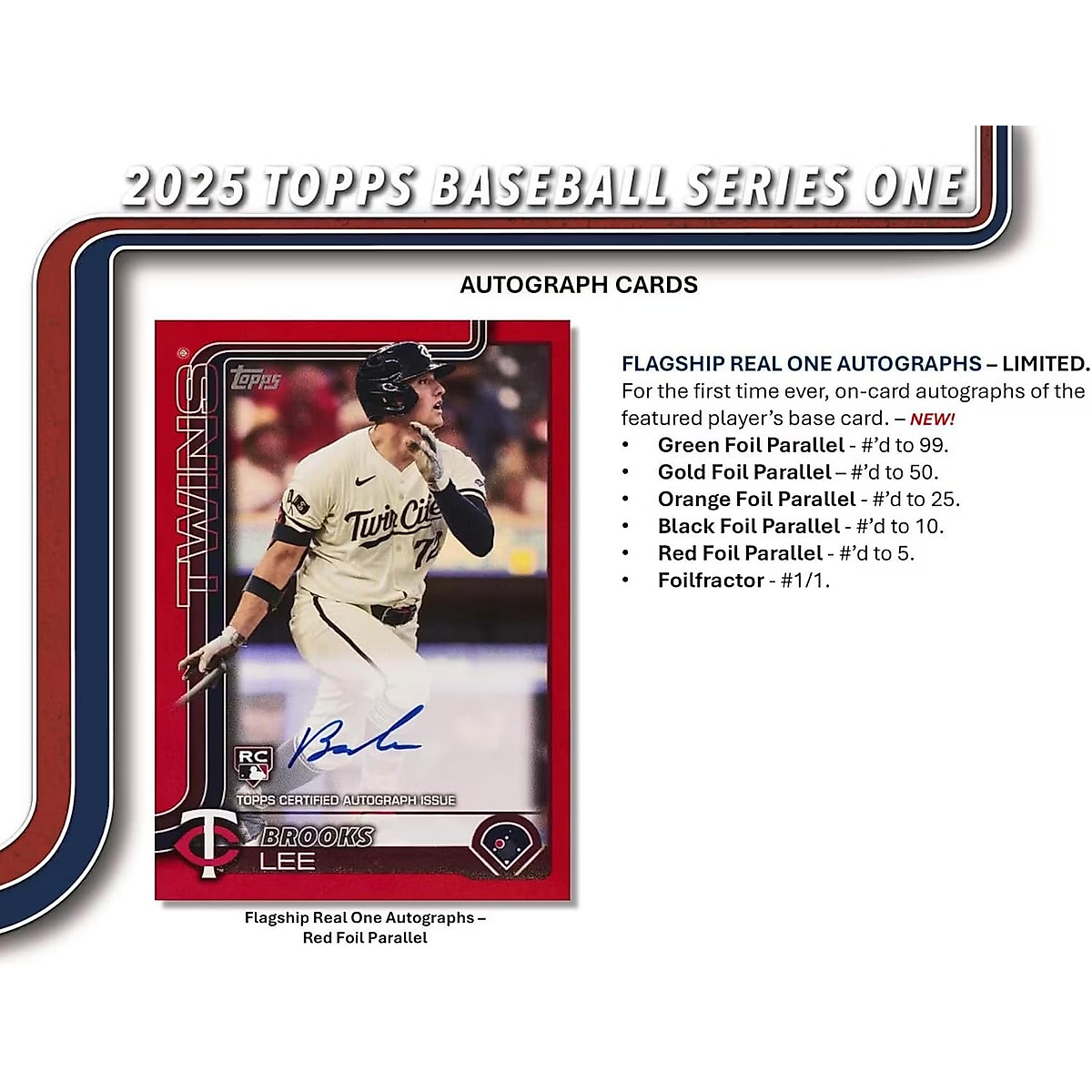 Topps 2025 Series 1 Baseball Trading Card Hanger Box (59 Cards)