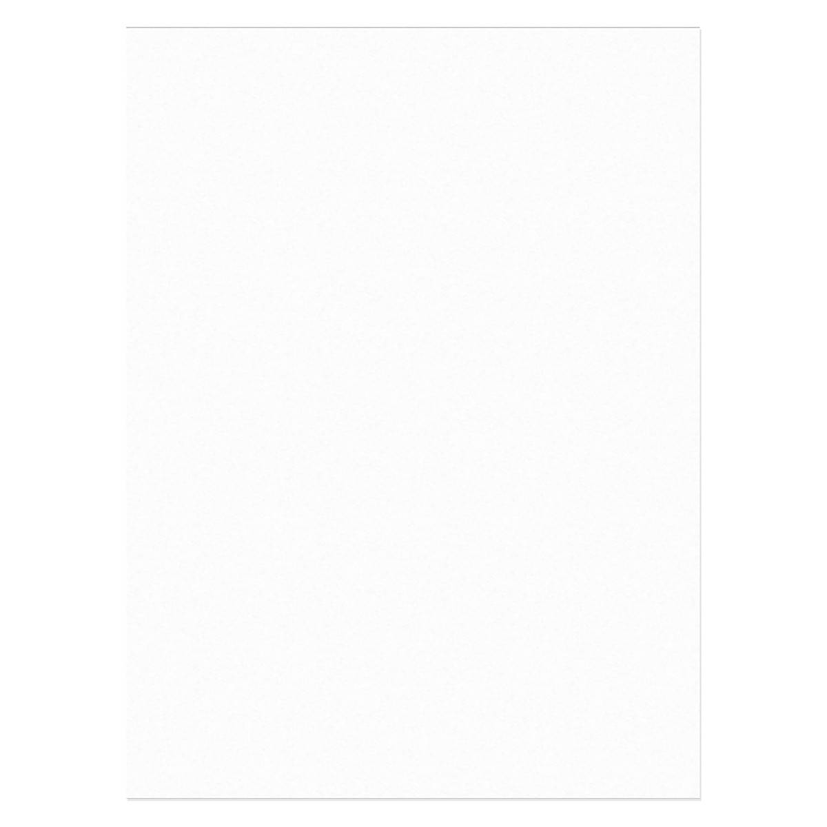 Pacon Tru-Ray Heavyweight Construction Paper, White, 9" x 12", 50 Sheets