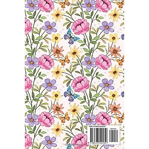 Address book: Large Print Address Book with Tabs, Keep Your Important Contacts Organized And Easily Accessible! Pretty Floral design