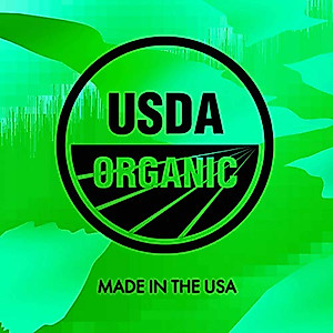 You Da Balm Organic Lip Balm, Tea Tree Flavor - 100% Natural Lip Moisturizer, USDA Certified - Lip Balm for Dry, Cracked Lips (2 Pack)