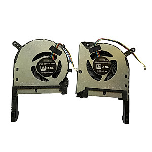 HK-Part Fan for ASUS TUF FX505DT FX705DU FX705DD FX705DT FX705G FX505GE CPU Gpu Cooling Fan Set