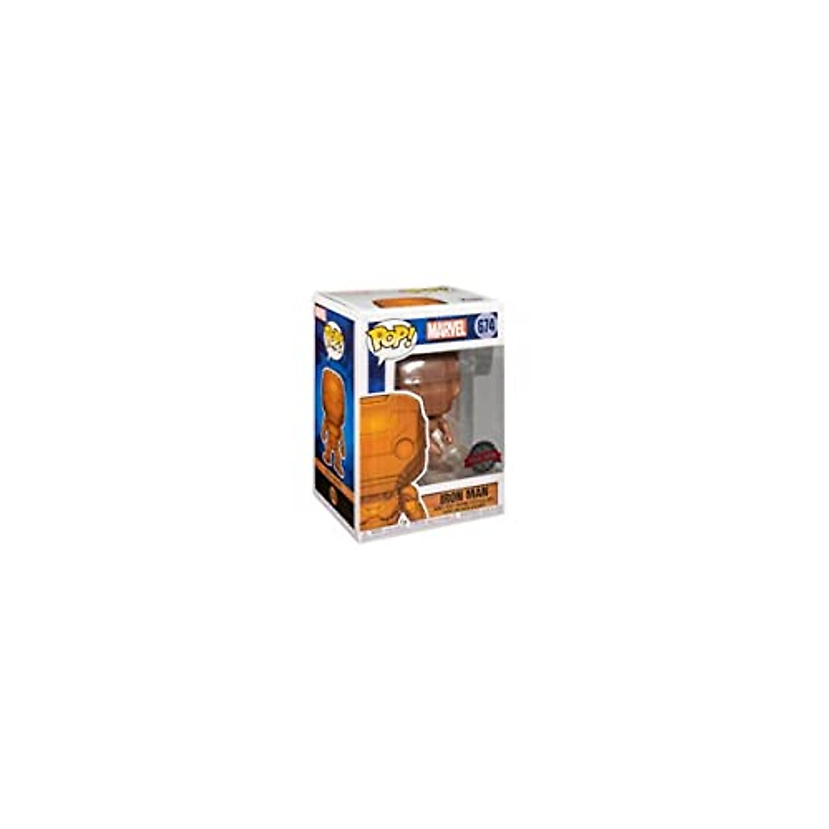 Funko POP! Marvel Iron Man Wood Deco Vinyl Figure - Entertainment Earth Exclusive