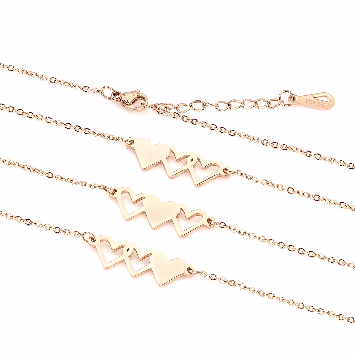 Best Friend Bracelet For 3 Sister Jewelry Bangle Gift Friendship (3 sister bracelet)