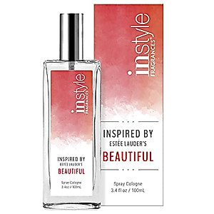 Instyle Fragrances | Inspired by Estee Lauder's Beautiful | Women’s Eau de Toilette | Vegan, Paraben & Phthalate Free | Never Tested on Animals | 3.4 Fl Oz