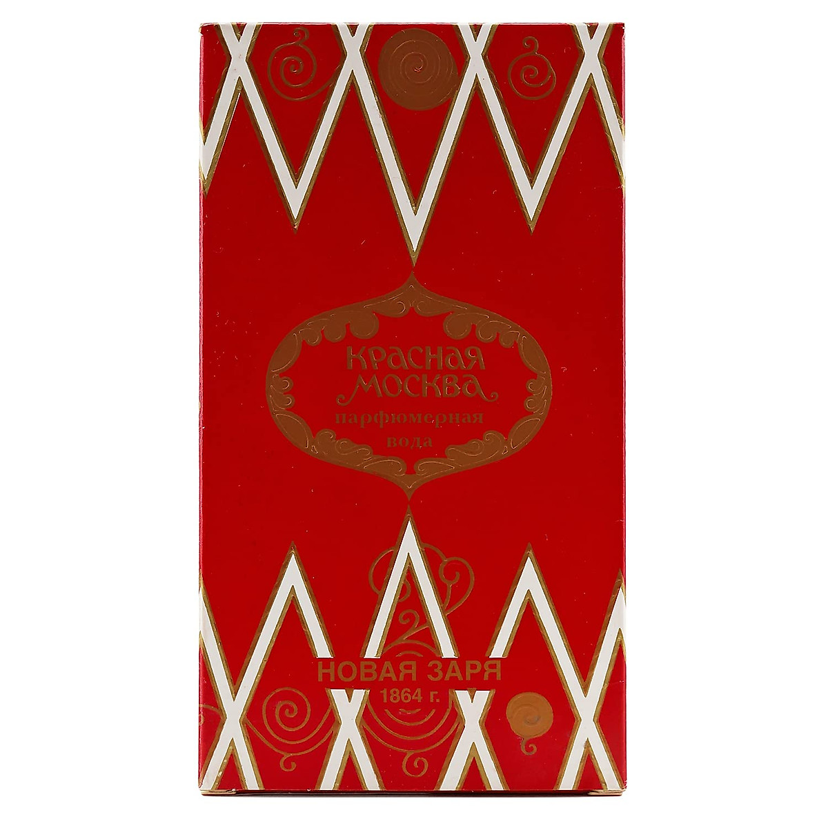CYOIDAI XPIWHTOW Krasnaya Moskva Red Moscow Perfume Water Glass Bottled by Novaya Zarya US Imported Seller Novya Zarya - Screw Cap - 100ml - 3.38 fl oz - Best Gift for Her