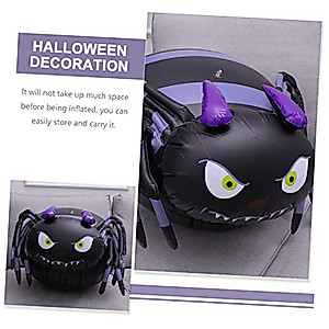 MUSISALY 3pcs Blow Favor Up Plaything PVC Creative Balloon Birthday Giant Spider Halloween Inflate Decorations Outdoor Garden Toys Toy Party Prop Inflatables Yard Home Holiday