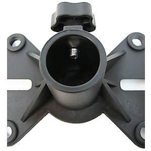 American Sound Connection ASC (2) Pro Audio DJ PA Speaker Stand 35mm (1.375") Mounting Adapter Bracket for Tripod Pole