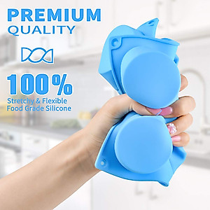 Silicone Cookie Molds Round Cylinder Chocolate Cover Mold (2, Multi)