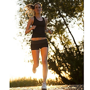 4 Pieces Women's Crop Tops Cotton Basic Tank Tops Racerback Sleeveless Sports Workout Crop Tank Tops