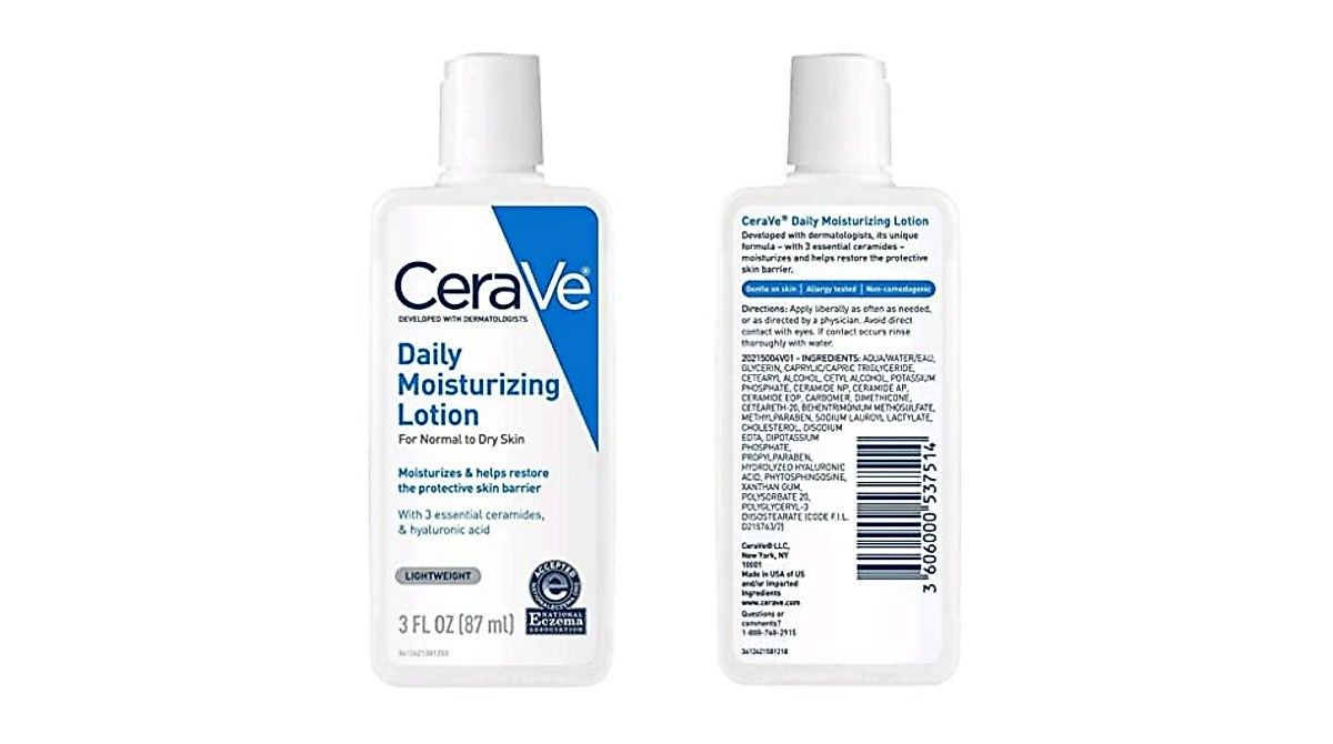 CeraVe Moisturizing Cream & Travel Lotion Pack for Sensitive Skin
