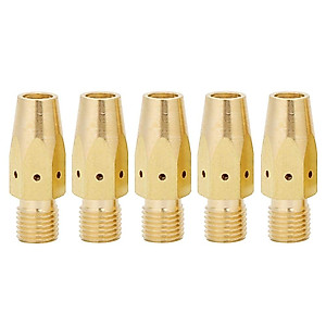 Contact Tip Adapter169728 for MIG Welder Gun Gas Diffuser Accessory for Miller M-25/M-40 for Hobart (5PCS)