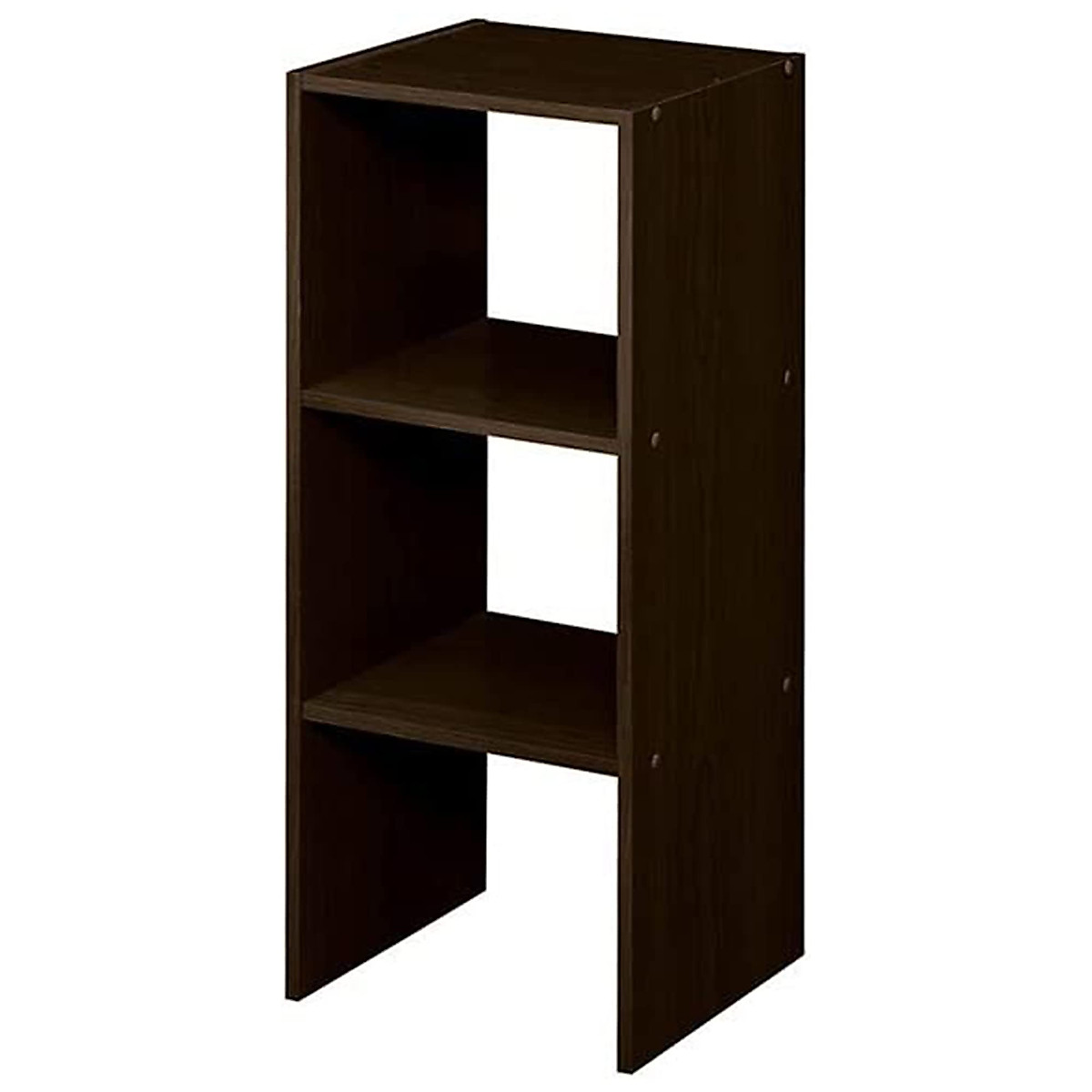 ClosetMaid 895600 Decorative Home Stackable 2-Cube Organizer Storage 31-Inch, Espresso (2 Pack)