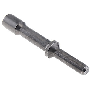 ChgImposs 6pcs Hard 45# Steel Solid Air Rivet Impact Head Support Pneumatic Tool for Drilling/Rusting Removal