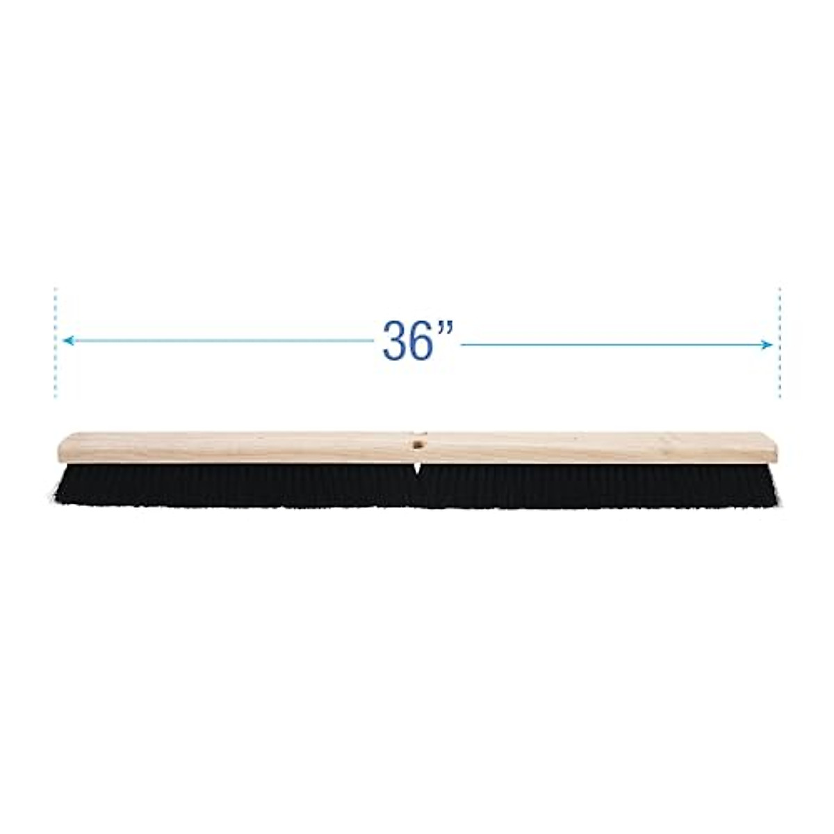 Boardwalk BWK20236 2.5 in. Black Tampico Fiber Bristles 36 in. Brush Floor Brush Head