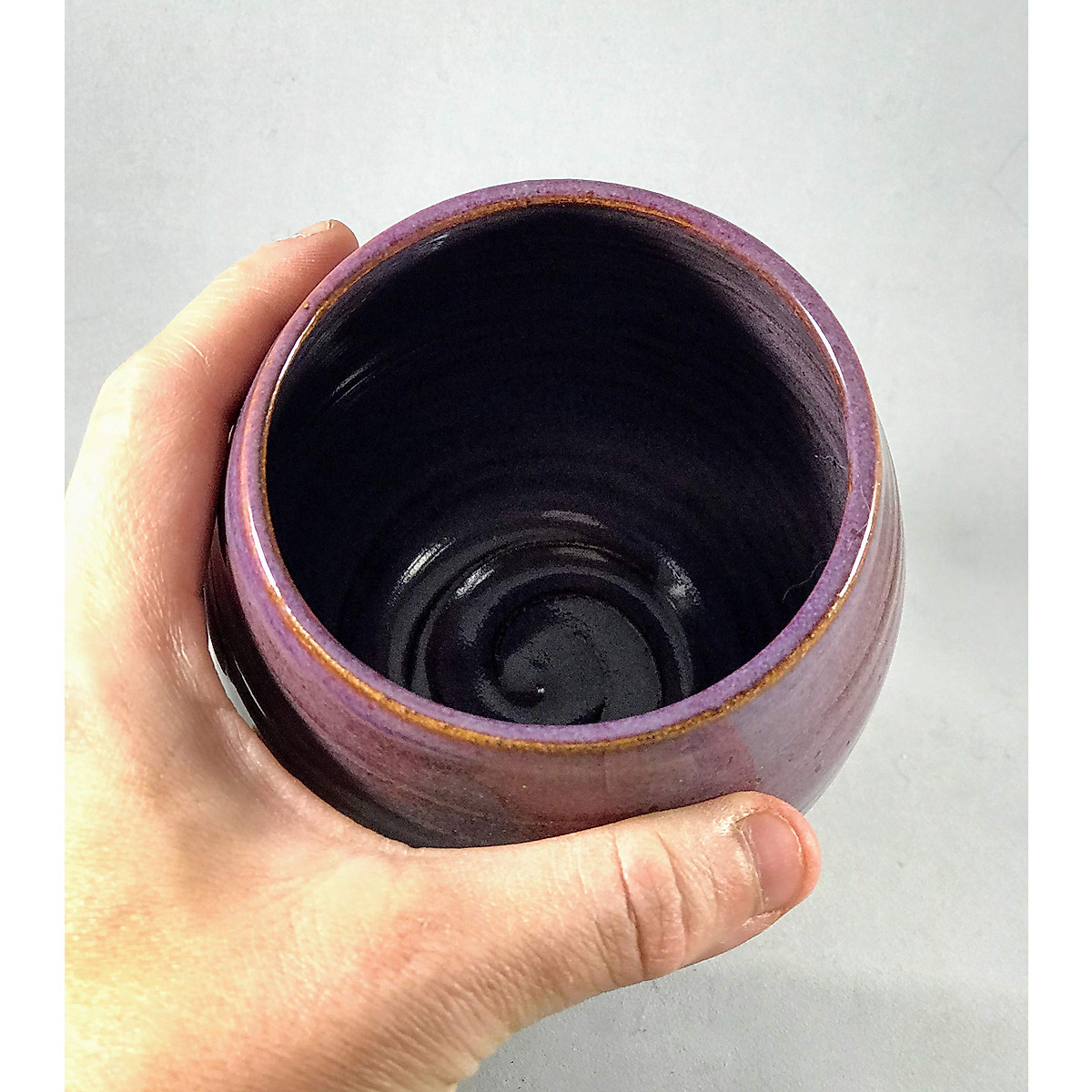 Wine Cup, Wine Glass, in Merlot Purple