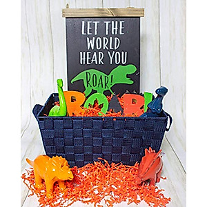 MagicWater Supply Crinkle Cut Paper Shred Filler (2 LB) for Gift Wrapping & Basket Filling - Orange