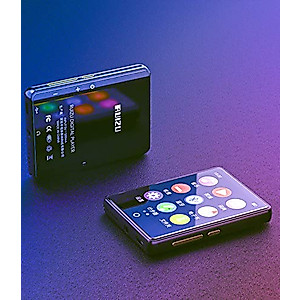 Ruizu m7 Metal MP4 Player Bluetooth 5.0 Built-in Speaker 2.8 inch Large Touch Screen mp3 e-Book Pedometer Recording Radio Video (8GB, Red)