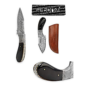 Perkin Knives - Handmade Damascus Hunting Knife