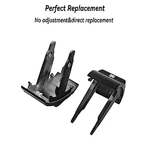 EMIHO A/C Heater Climate Control Switches Fit for Porsche 997 987 Boxster Cayman Replace 99765310310 99765310111, 2 Pack