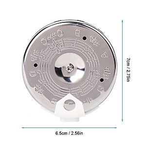 13 Tone Pitch Pipe Tuner, Sensitive 13 Pitch Pipe Chromatic Tuner for Guitar Bass Violin Ukulele Chromatic Tuning
