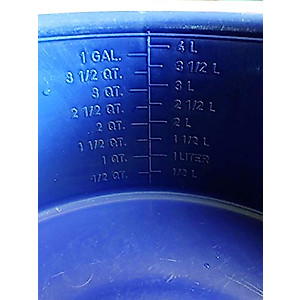 Fortiflex Mini Feed Pan for Dogs and Horses, 5-Quart, Green
