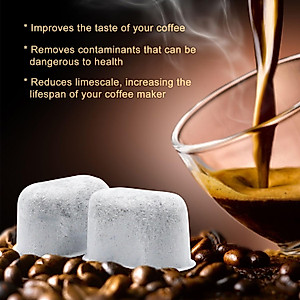 12 Pack Keurig Compatible Water Filters Replacement by Possiave - Charcoal Water Filters for Keurig - Fit Keurig 2.0 and 1.0 Classic Coffee Makers