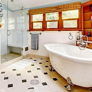 Drain Hair Catcher Durable Silicone Shower Drain Covers Easy to Install and Clean Suit for Bathroom Bathtub and Kitchen