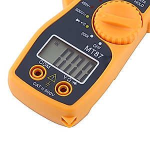 Akozon Multimeter Digital Clamp Multimeter AC DC Voltmeter Ammeter Ohmmeter Volt Tester LCD Meter