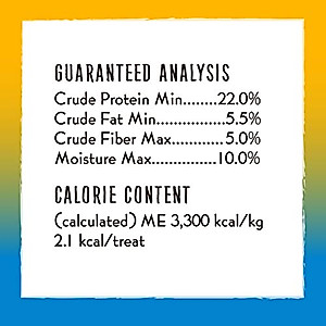 Charlee Bear Grain Free Crunch Dog Treats, Bacon & Blueberry Flavor, 8 oz