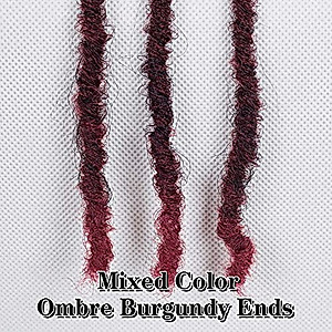 YEZHIQIU 8Inches Short Dreadlock Wig Natural Black Synthetic Hair Nu Faux Afro Dreadlock Wigs Heat Resistant Breathable Faux Locs Braids Hair Wigs (1B/Bug#)