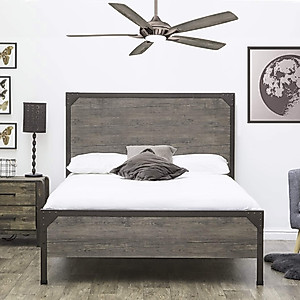 Minka Aire F1001-BNK Dyno XL 60" Ceiling Fan with LED Light & Remote, Burnished Nickel