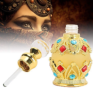 Dubai Retro Perfume, Muslim Halal Dubai Retro Essential Oil Exquisite Vintage Fragrance Gift, Mainly Floral and Fruity 15ml
