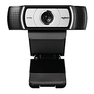 Logitech C930e 1080P HD Video Webcam - 90-Degree Extended View, Microsoft Lync 2013 and Skype Certified - Black