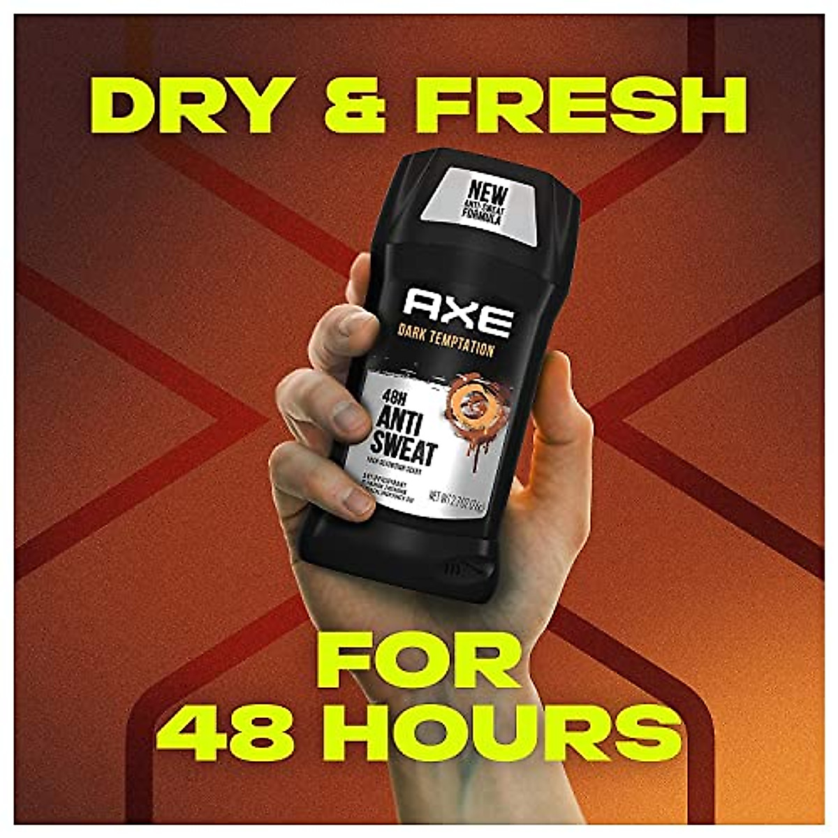 Axe Dry Antiperspirant Deodorant Stick, Dark Temptation, 2.7 Ounce (Pack of 5)