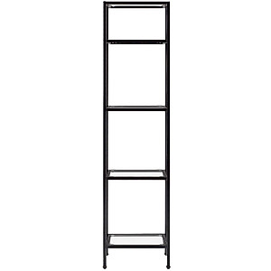 Crosley Furniture Aimee Narrow Etagere Bookcase, Oil-Rubbed Bronze