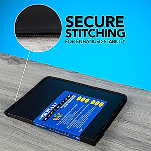 Itoya ProFolio Evolution 5x7 Black Photo Album with 48 Pages - Small Photo Album 5x7 Art Portfolio Folder for Artwork - Picture Book Portfolio Binder - Presentation Binder